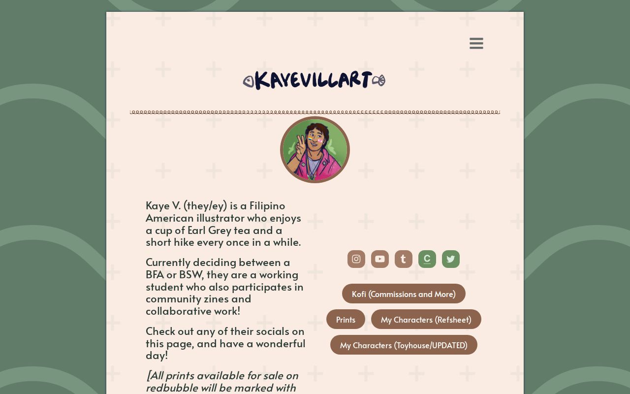 Kaye V. Portfolio Website